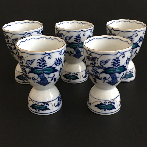 Dining | 5 Of 11 Blue Danube Porcelain Double Egg Cups Banner Back ...